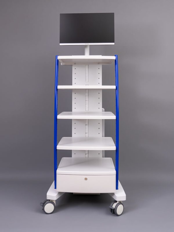 Medical Trolley BNZ 3 – Benz-Cart Medical Trolleys | Monitor Holders